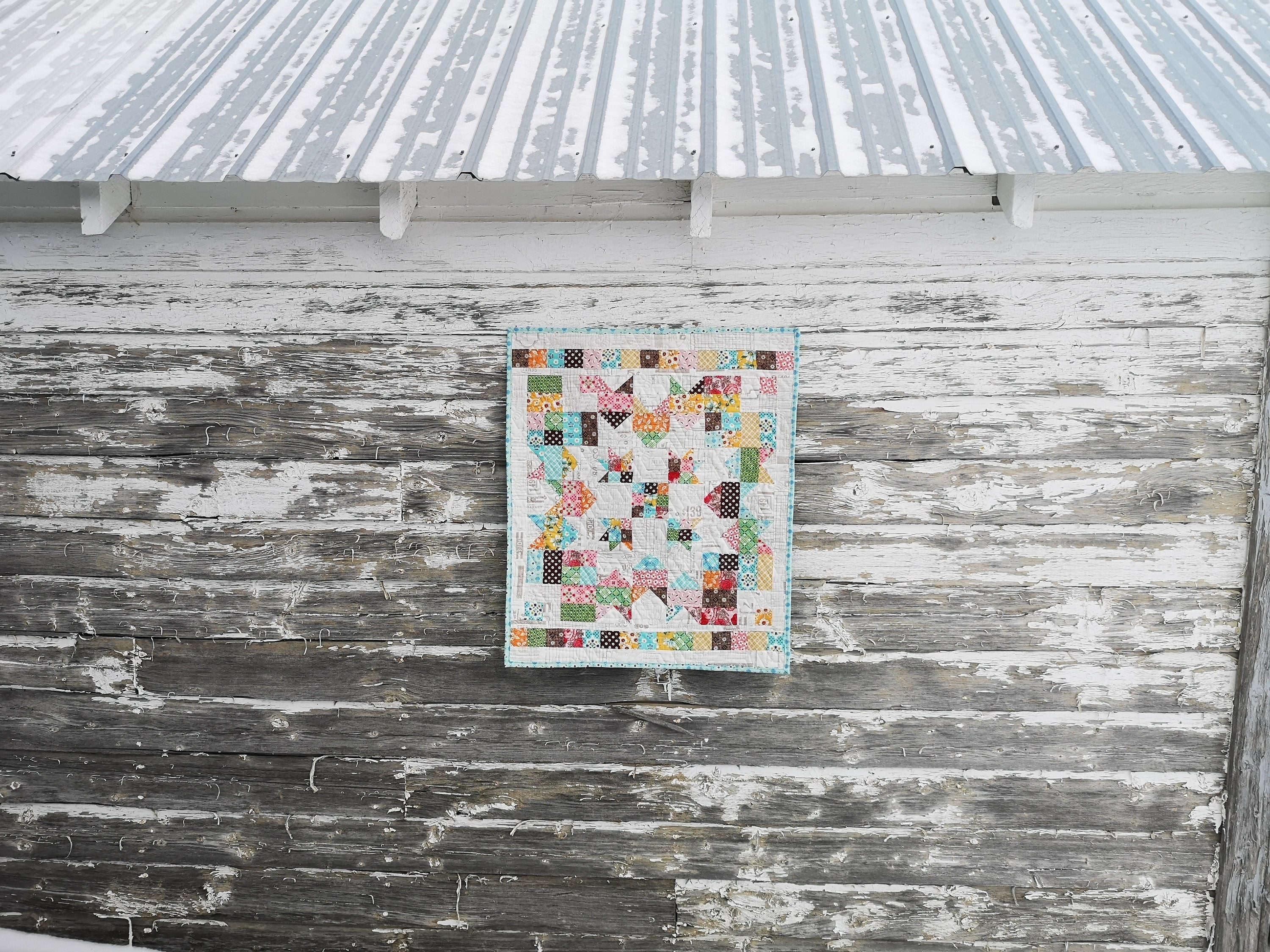 Vintage Exploding Star MINI Quilt Pattern - Etsy