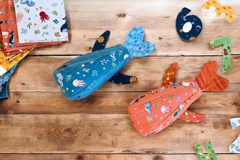 Whale Zipper Pouch – Digital Craft Pattern - Etsy