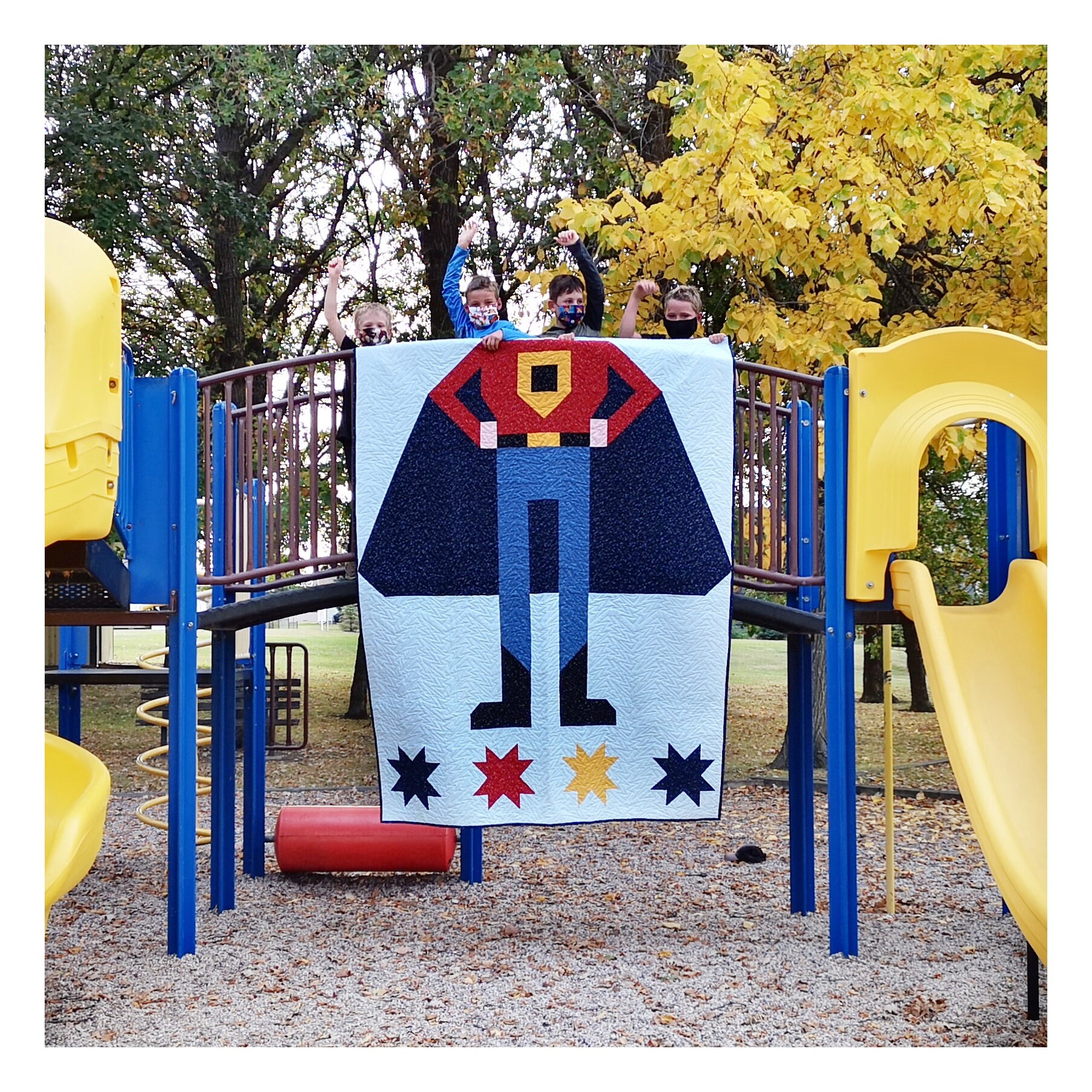 Be A Superhero Courage Quilt Pattern - Etsy