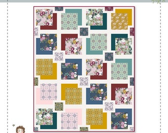 Flowers in My Garden Quilt Pattern PDF Download - Etsy