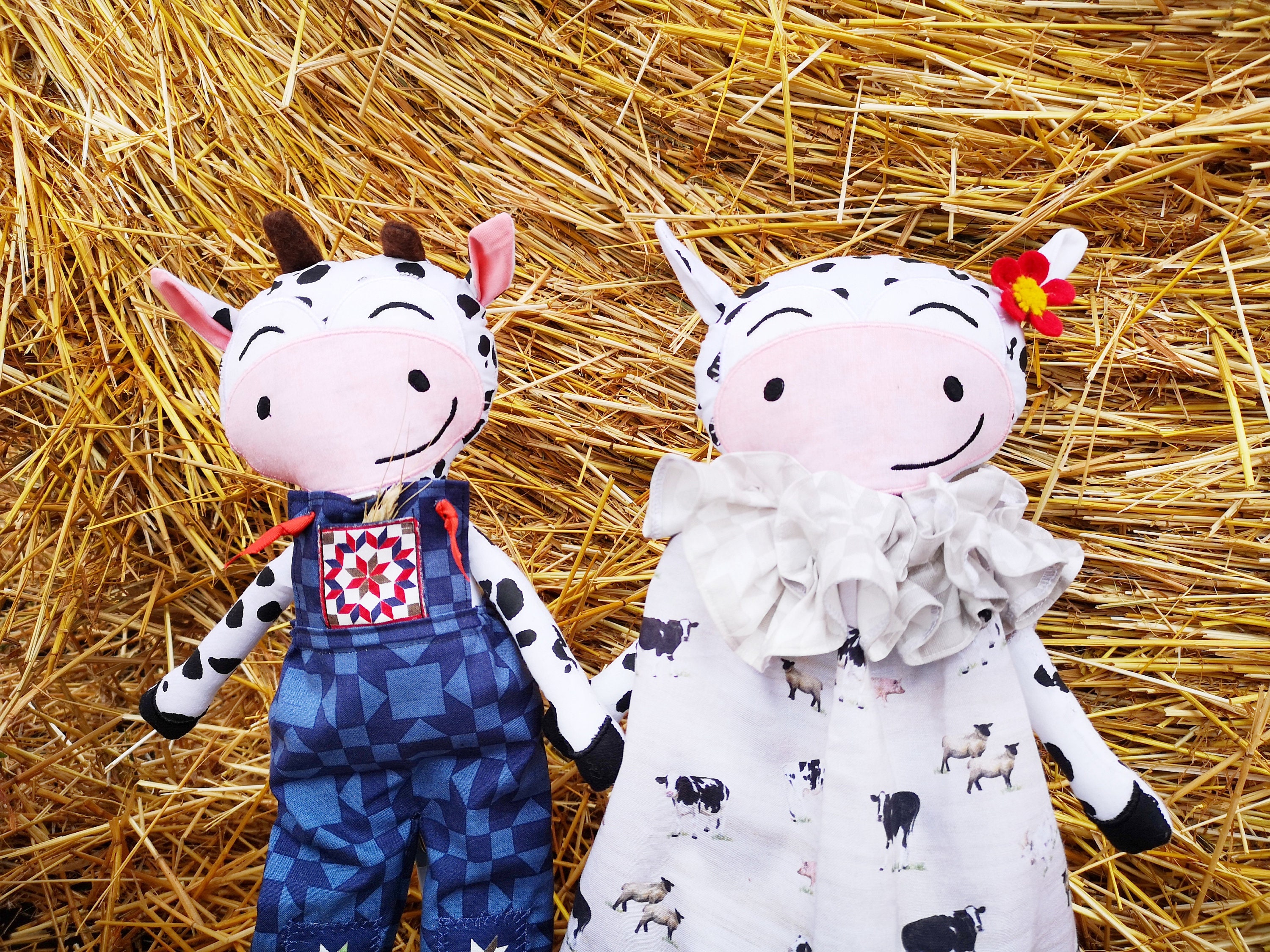 Cow Doll Sewing Pattern - Etsy