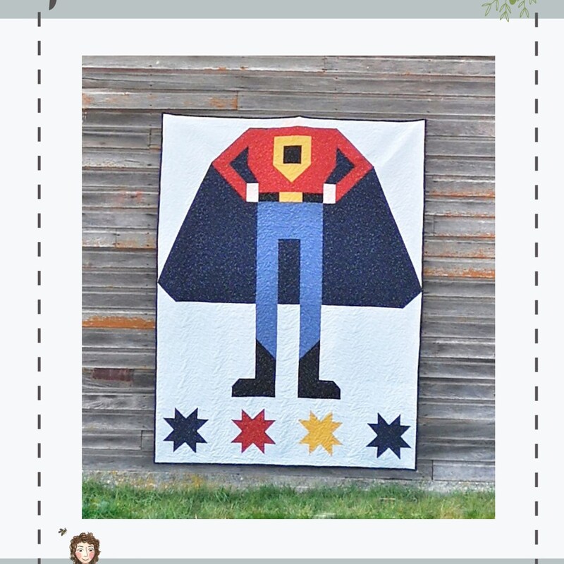 Superhero Quilt - Etsy