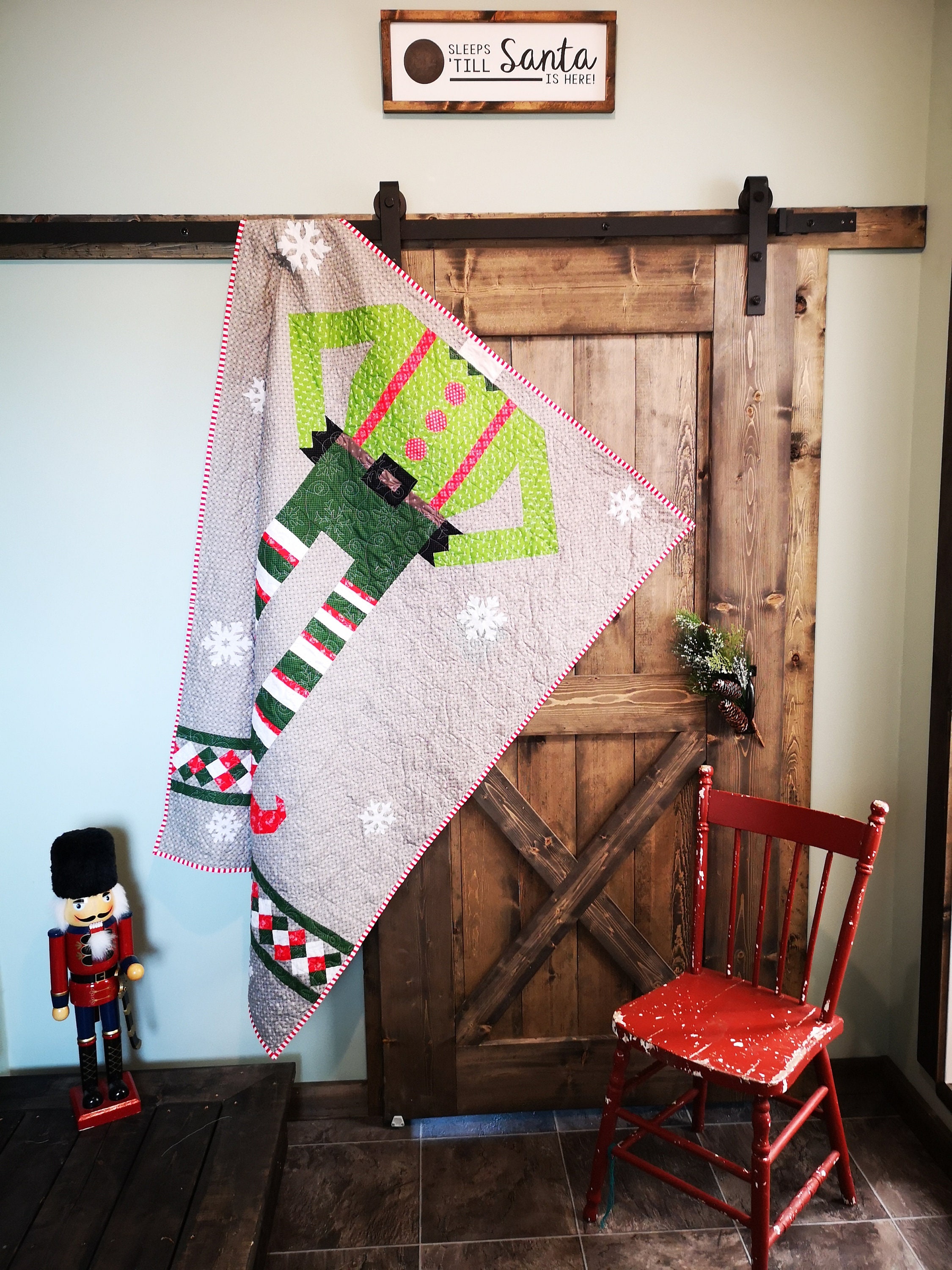 Be an Elf Quilt Pattern - Etsy