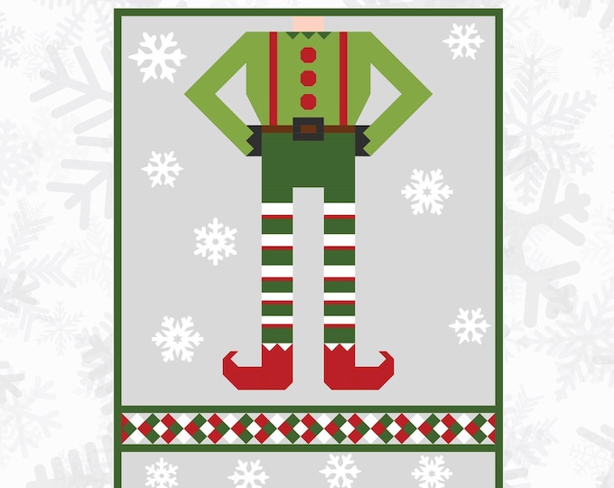 Be an Elf Quilt Pattern - Etsy