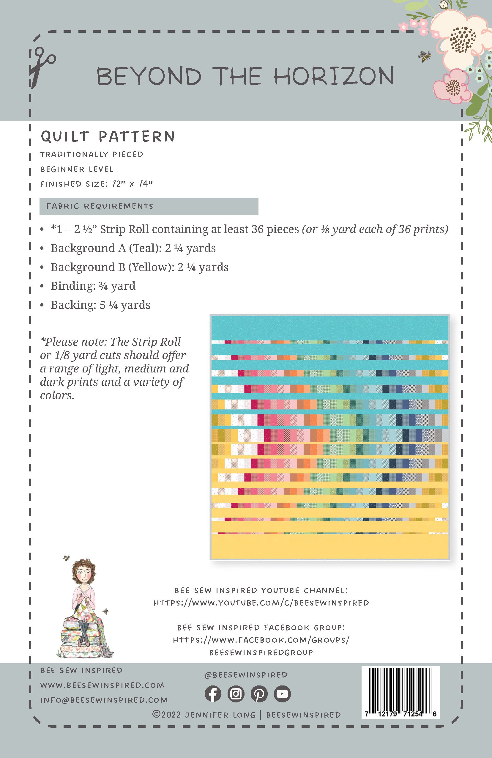 Beyond the Horizon Quilt Pattern - Etsy