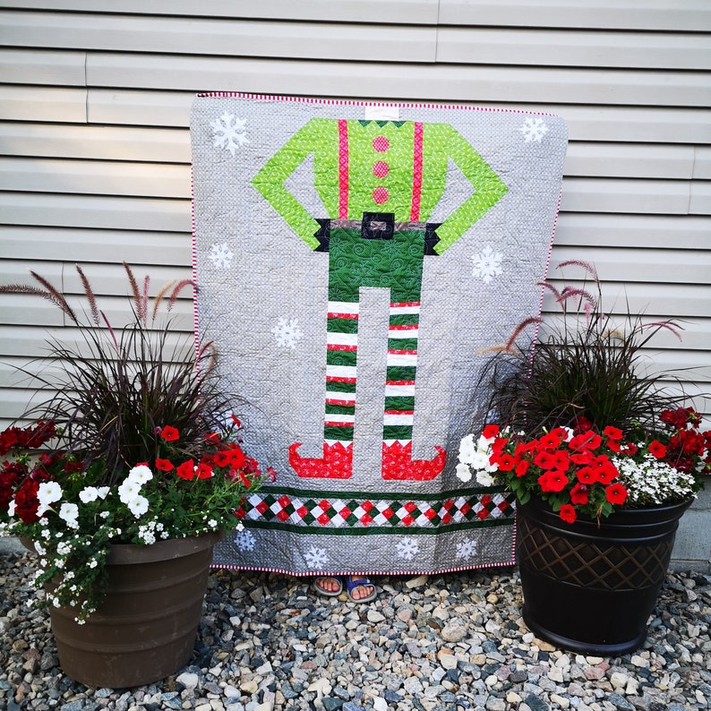 Be an Elf Quilt Pattern - Etsy