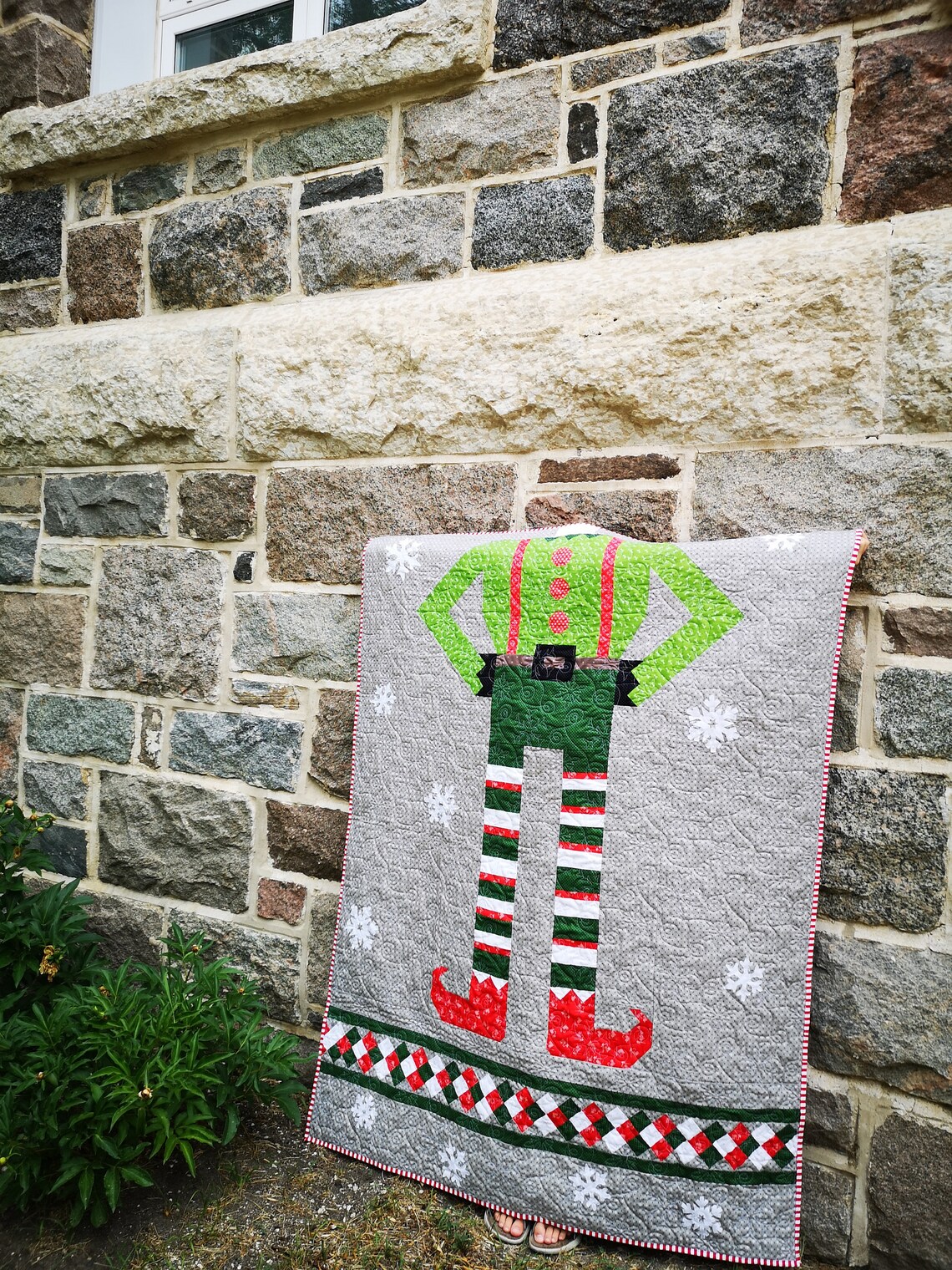 Be an Elf Quilt Pattern - Etsy