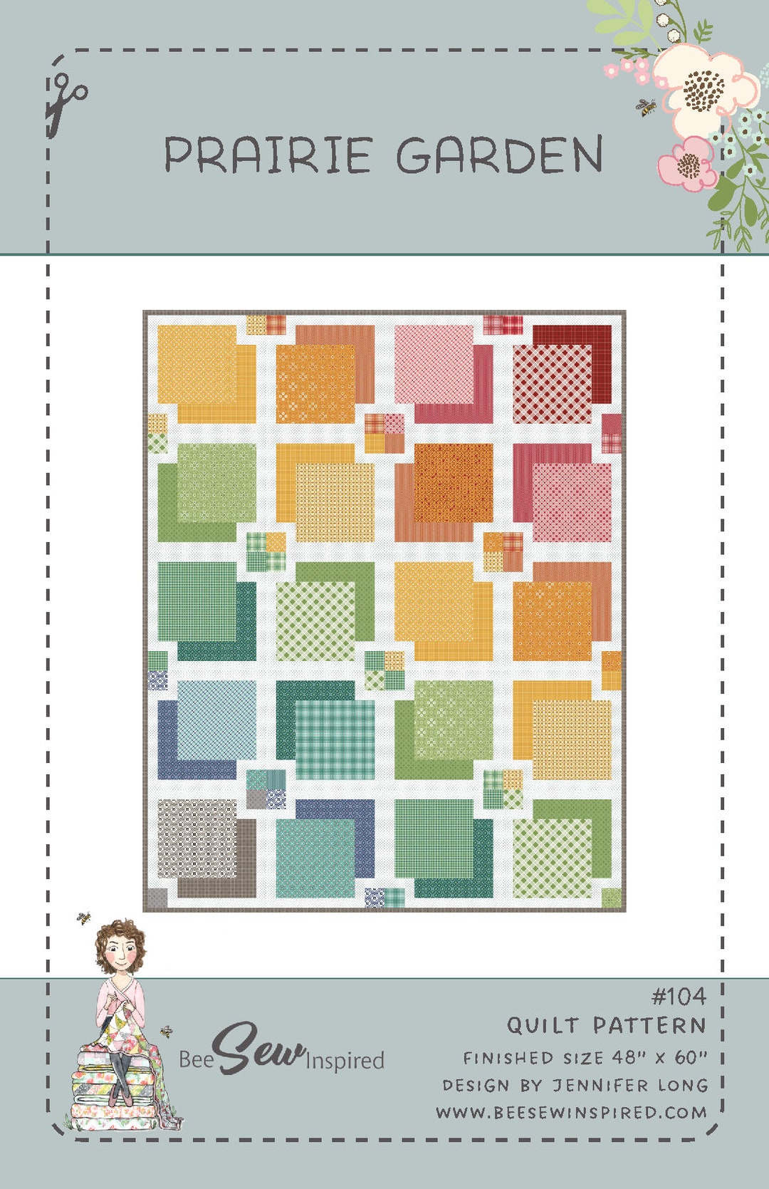 Prairie Garden Quilt Pattern - Etsy