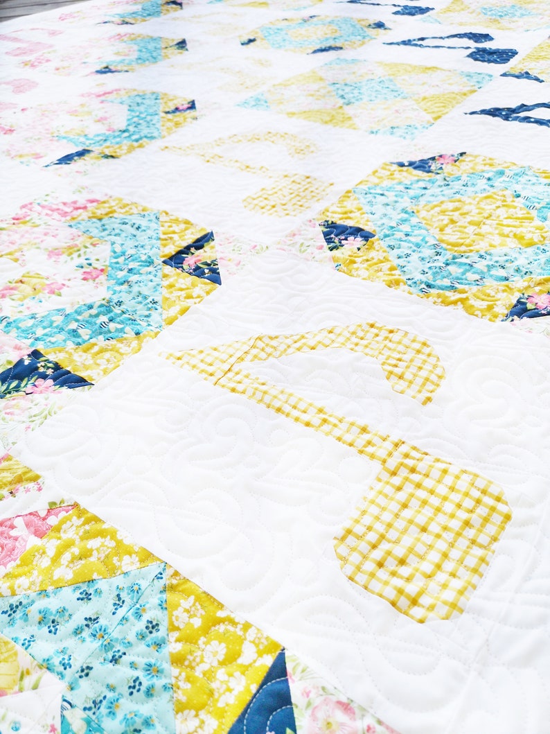 Musical Score Quilt Pattern - Etsy