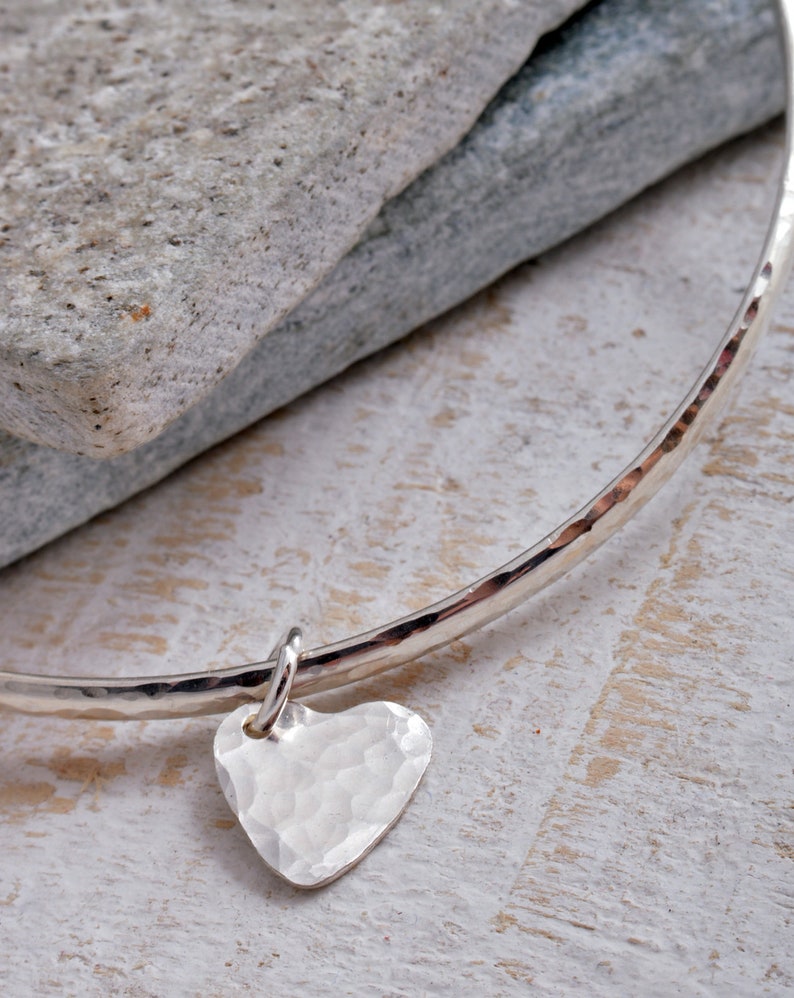 Sterling Silver Handmade Solid Silver D Shaped Outside Profile | Etsy