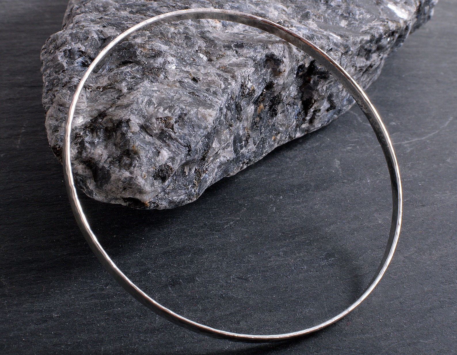 Sterling Silver Handmade Solid Silver 3mm Flat Profile - Etsy