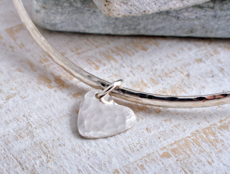 Sterling Silver Handmade Solid Silver D Shaped Outside Profile | Etsy