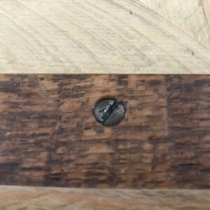 Round Reclaimed Wood Lath Coffee Table - Etsy