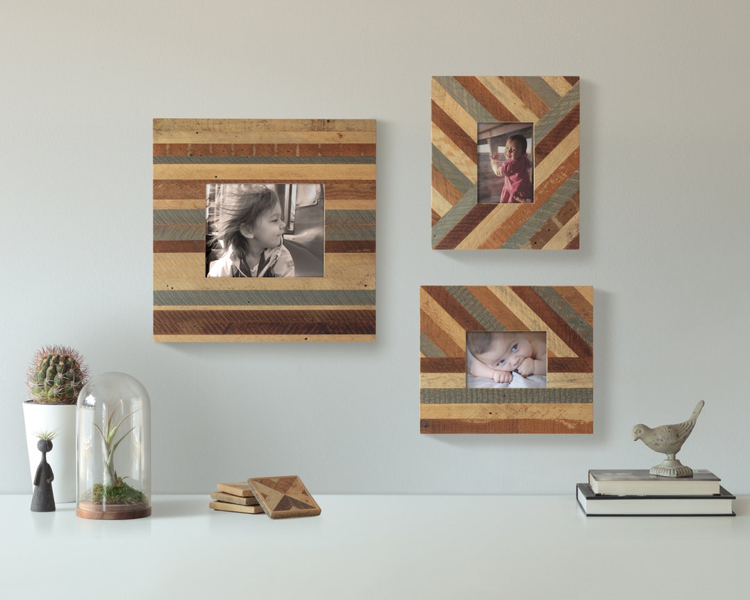 Unique Reclaimed Wood Lath Frames - Etsy