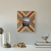 3 Reclaimed Wood Picture Frames, Lath, Pattern, Decor, Geometric - Etsy