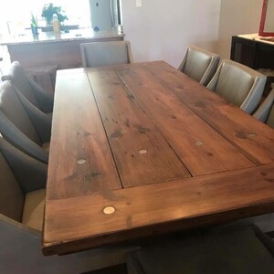 Reclaimed Industrial Modern Farmhouse Extension Table - Etsy