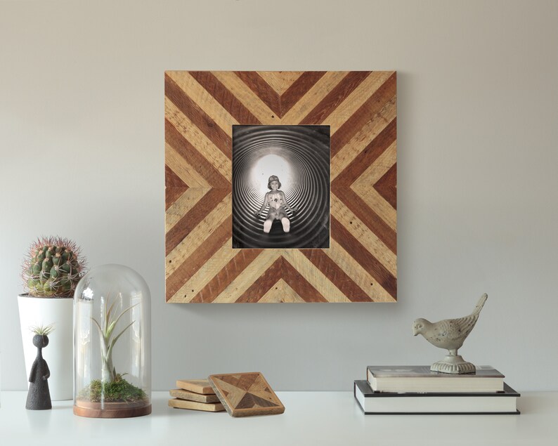 Unique Reclaimed Wood Lath Frames - Etsy