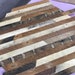 Custom Sized Round Reclaimed Wood Lath Table Top - Etsy