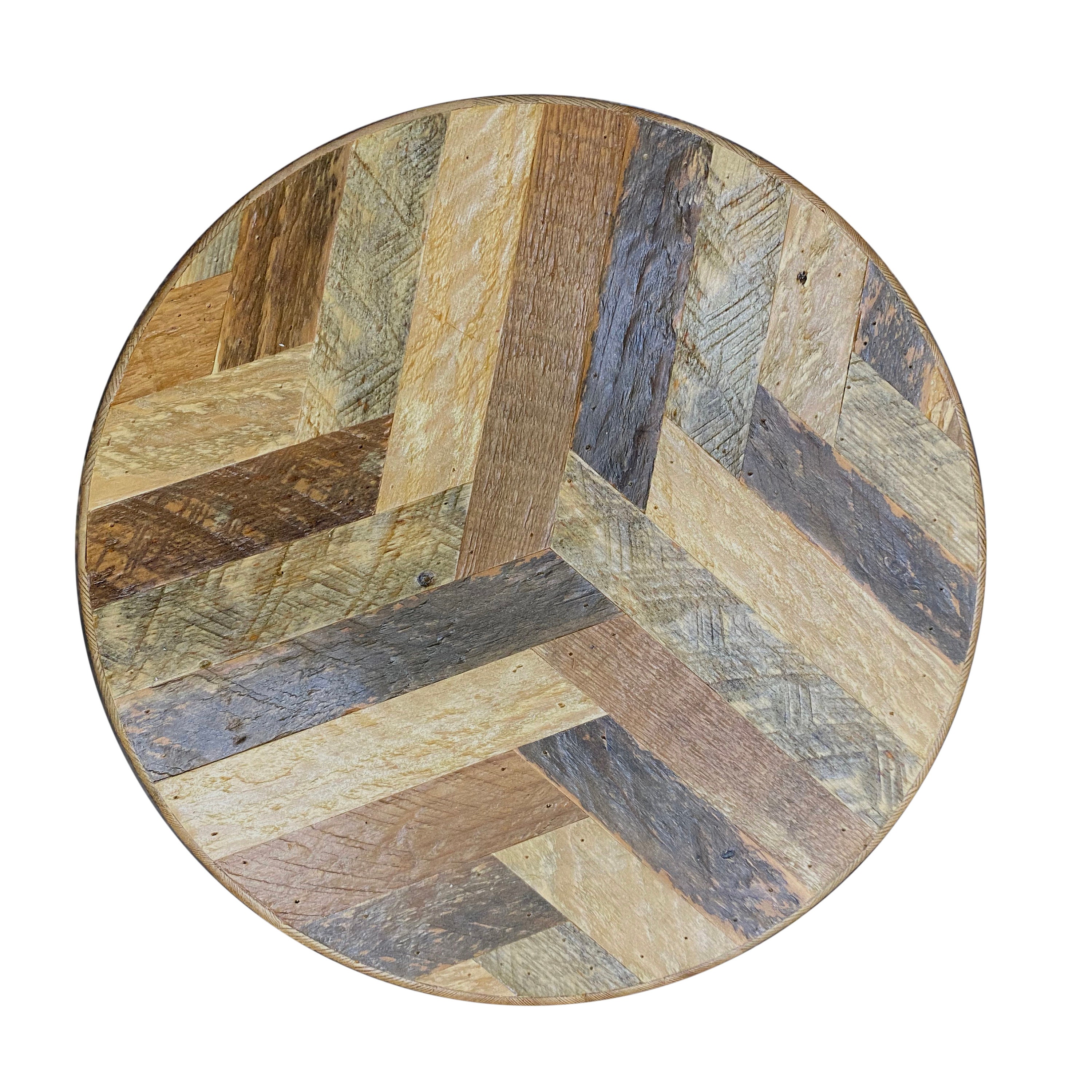 NEW Pathwork Y Reclaimed Wood Side Table Patchwork Y - Etsy