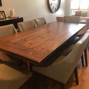 Reclaimed Industrial Modern Farmhouse Extension Table - Etsy