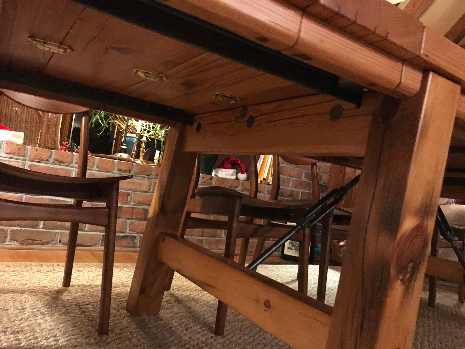 Reclaimed Industrial Turnbuckle Farmhouse Extension Table - Etsy