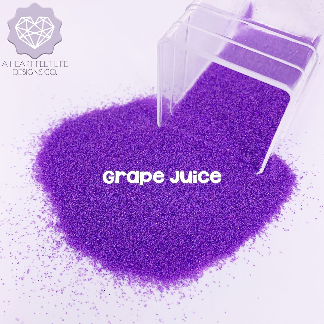 FINAL SALE 70% OFF Grape Juice Ultra Fine Loose Glitter Polyester ...