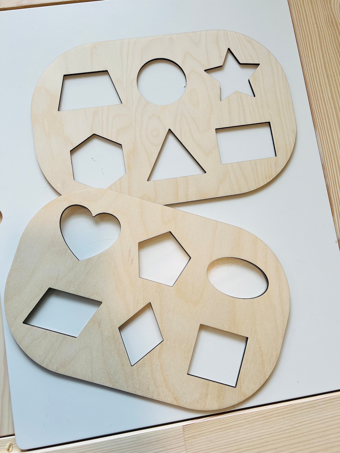 Shape Sensory Bin Inserts for TROFAST Bin, Flisat Table Sensory Bin ...