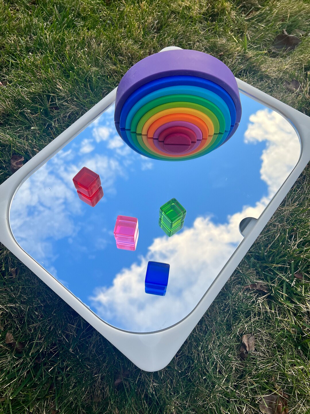 Mirror Acrylic Insert for IKEA TROFAST Sensory Bin - Etsy