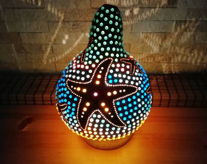 Coastal Lamp Shade Beach House Lighting Table Lamp Sea Shore Decor ...