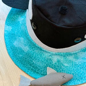 Orca Whale Swimming in Ocean Sun Hat for Kids and Adults. Lots of Fun ...