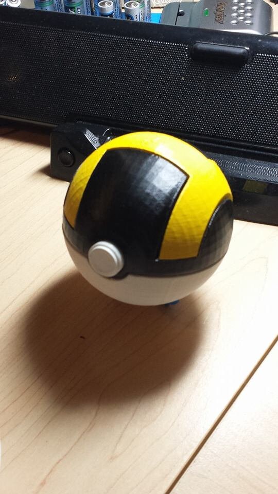 Gen 1 Poke Ball, Great Ball, Ultra Ball, Master Ball. 3D Printed ...