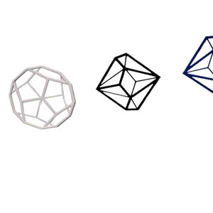 DND Dice, Platonic Solids, Dungeons and Dragons Themed Dice Sword Wall ...