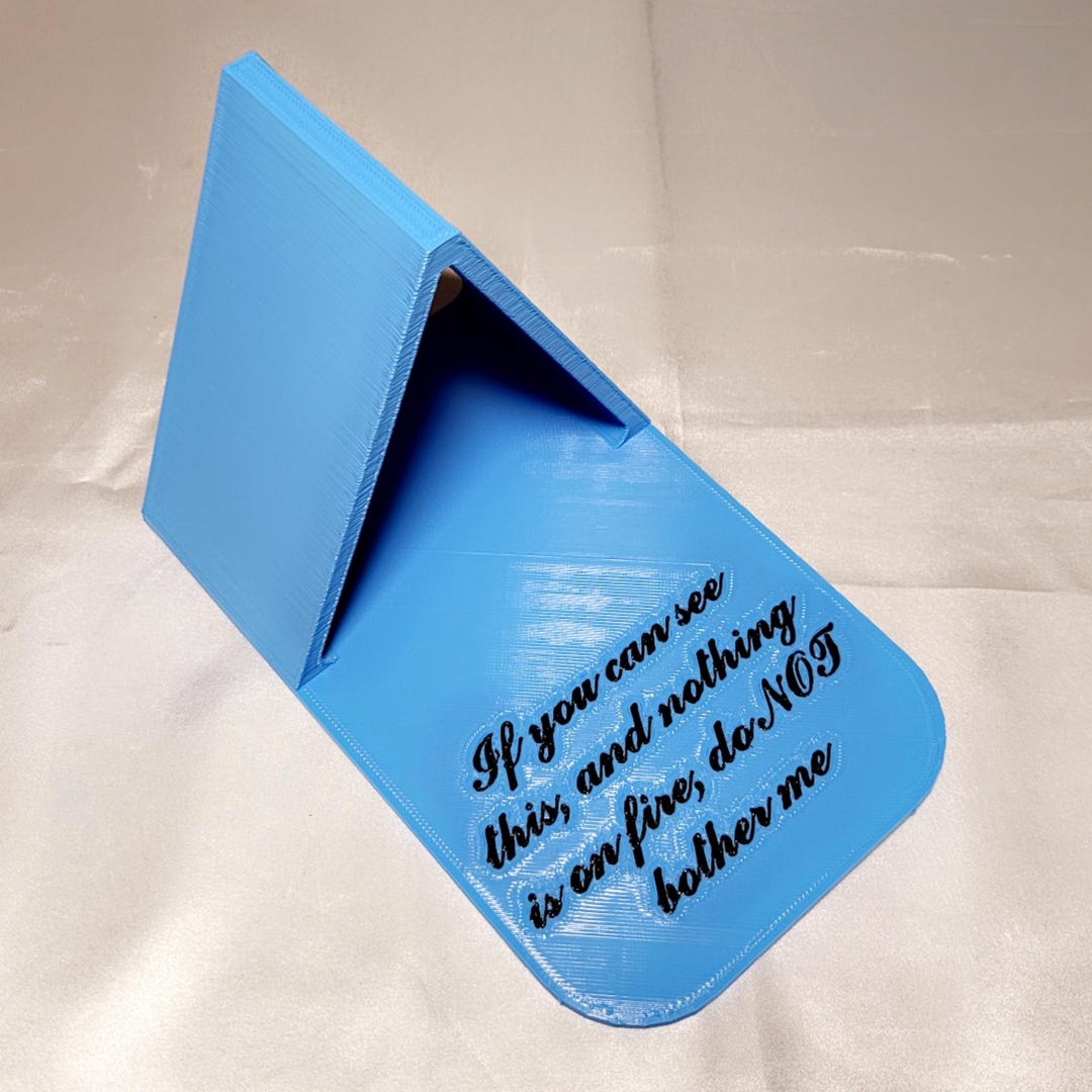 Book Mark Stand With Optional Cup Holder, Optional Custom Text. - Etsy