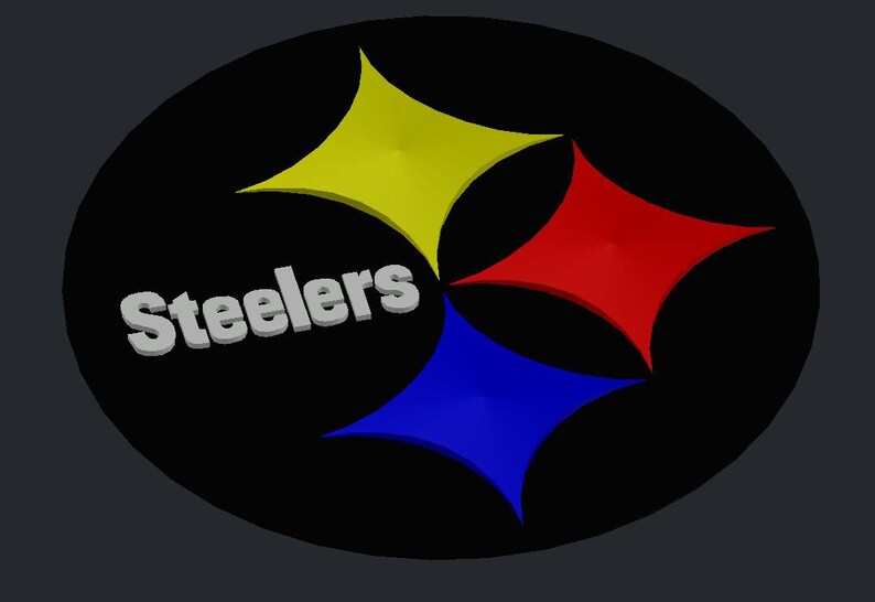 Pittsburg Steelers Themed Wall Sign for Man Caves Game Room - Etsy