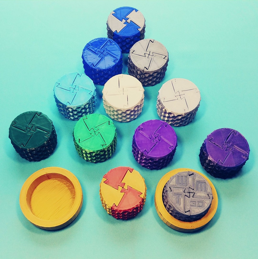 Fidget Cylinders With Optional Case - Etsy