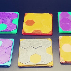 Magnetic Fidget Square With Custom Faces. Dozens of Textures. Perfect ...