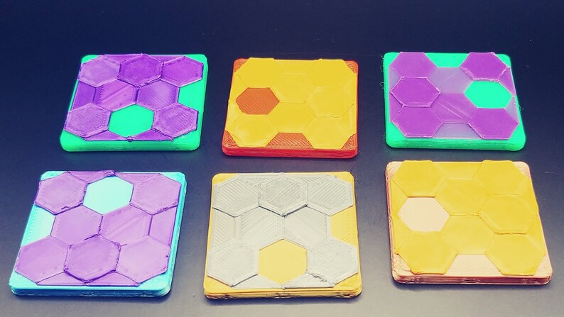 Magnetic Fidget Square With Custom Faces. Dozens of Textures. Perfect ...