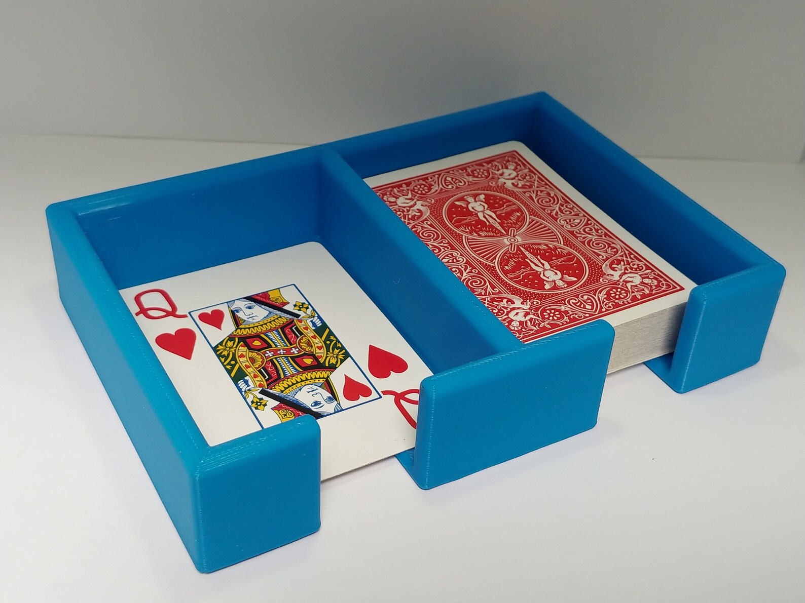 Personalized Custom Text Dual Deck of Cards Holder and - Etsy