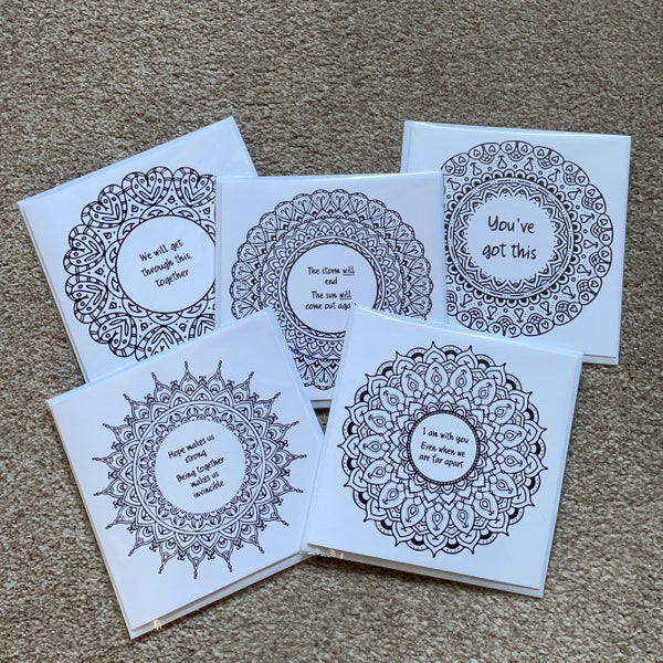 Mandala With Words - Etsy