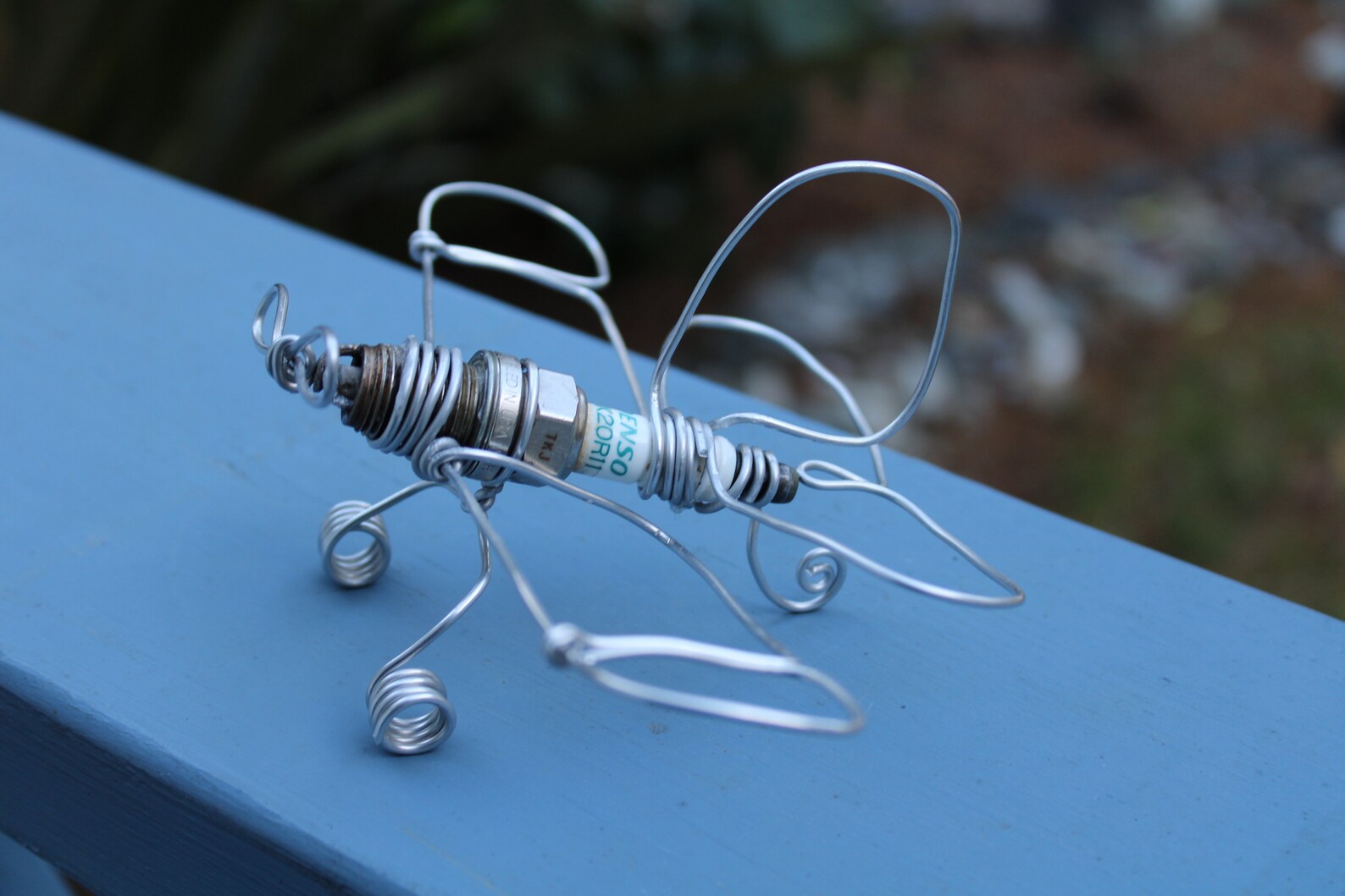 Small Airplane Wire Airplane Spark Plug Airplane Aluminum Wire Model ...