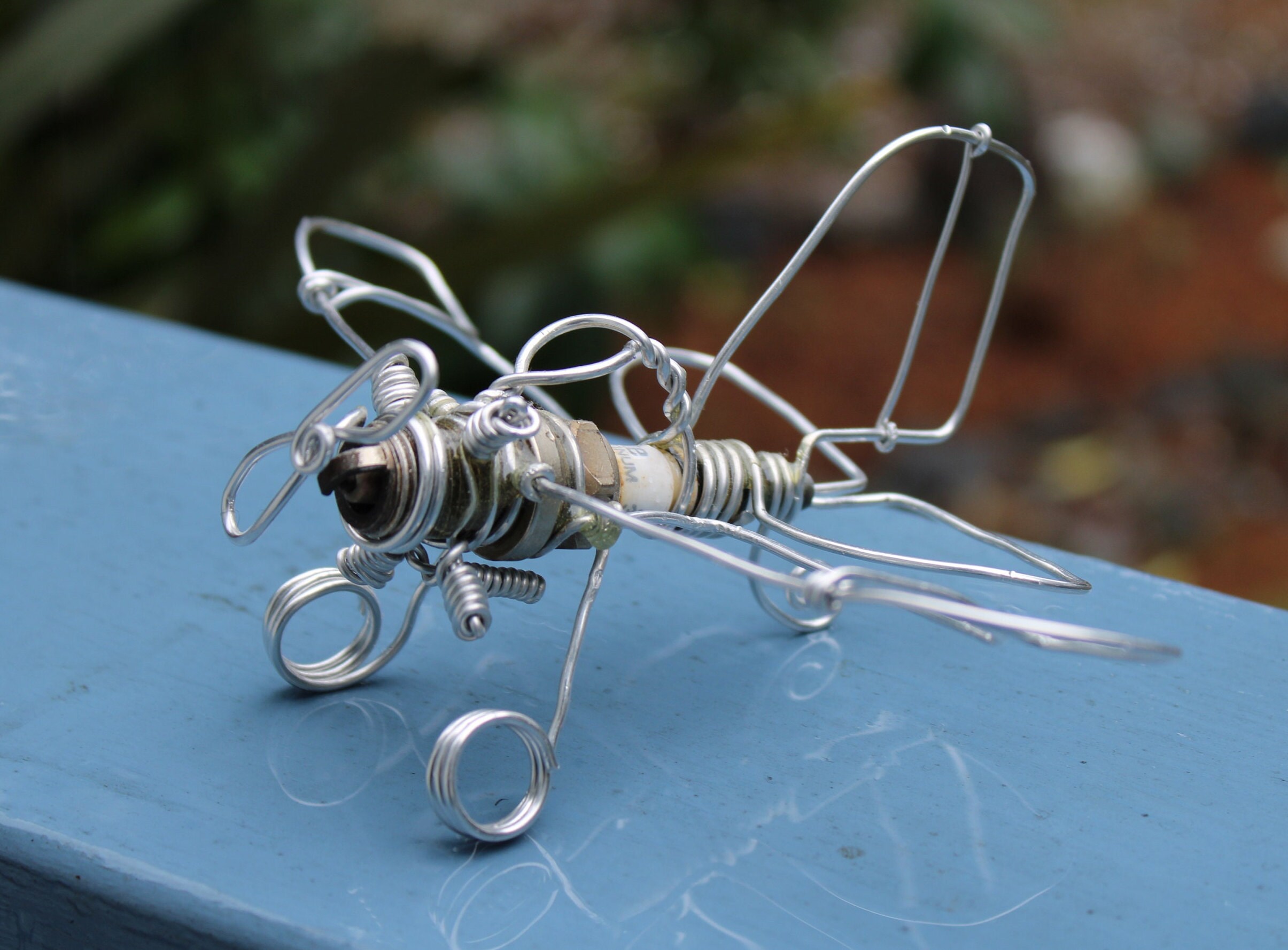 Small Airplane, Wire Airplane, Spark Plug Airplane, Aluminum Wire ...