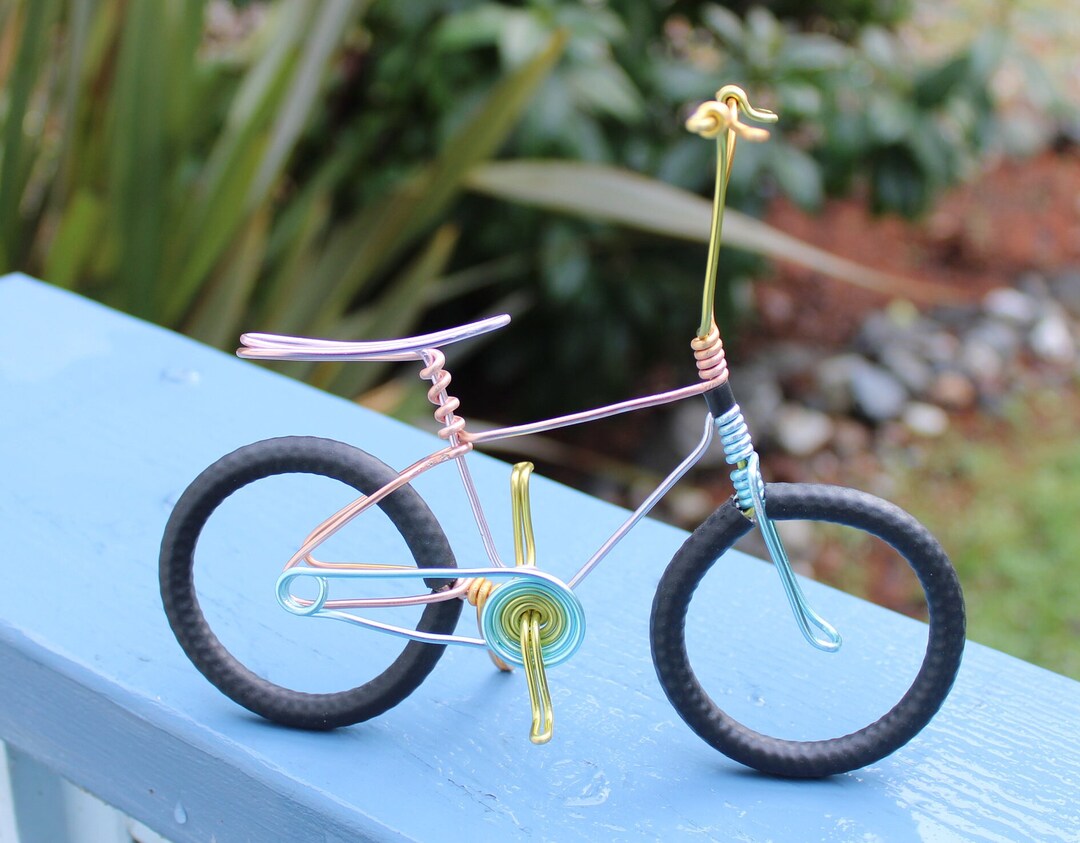 Stingray Bike, Bicycle Art, Wire Art, Wire Bicycle, Small Bike ...