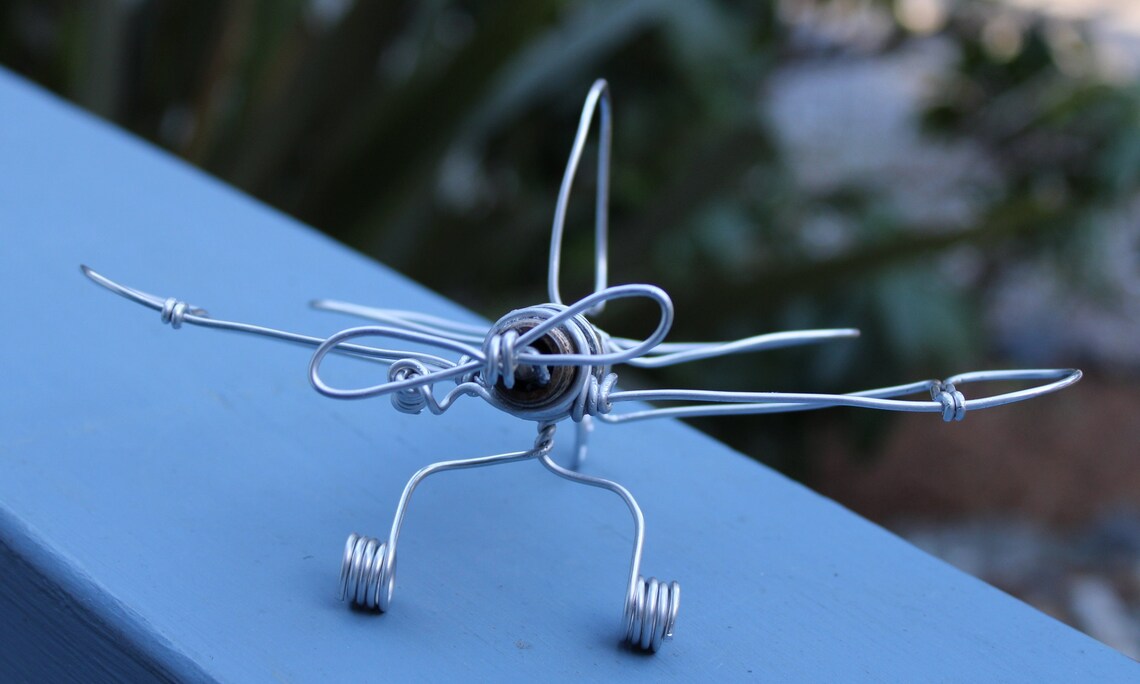 Small Airplane Wire Airplane Spark Plug Airplane Aluminum Wire Model ...