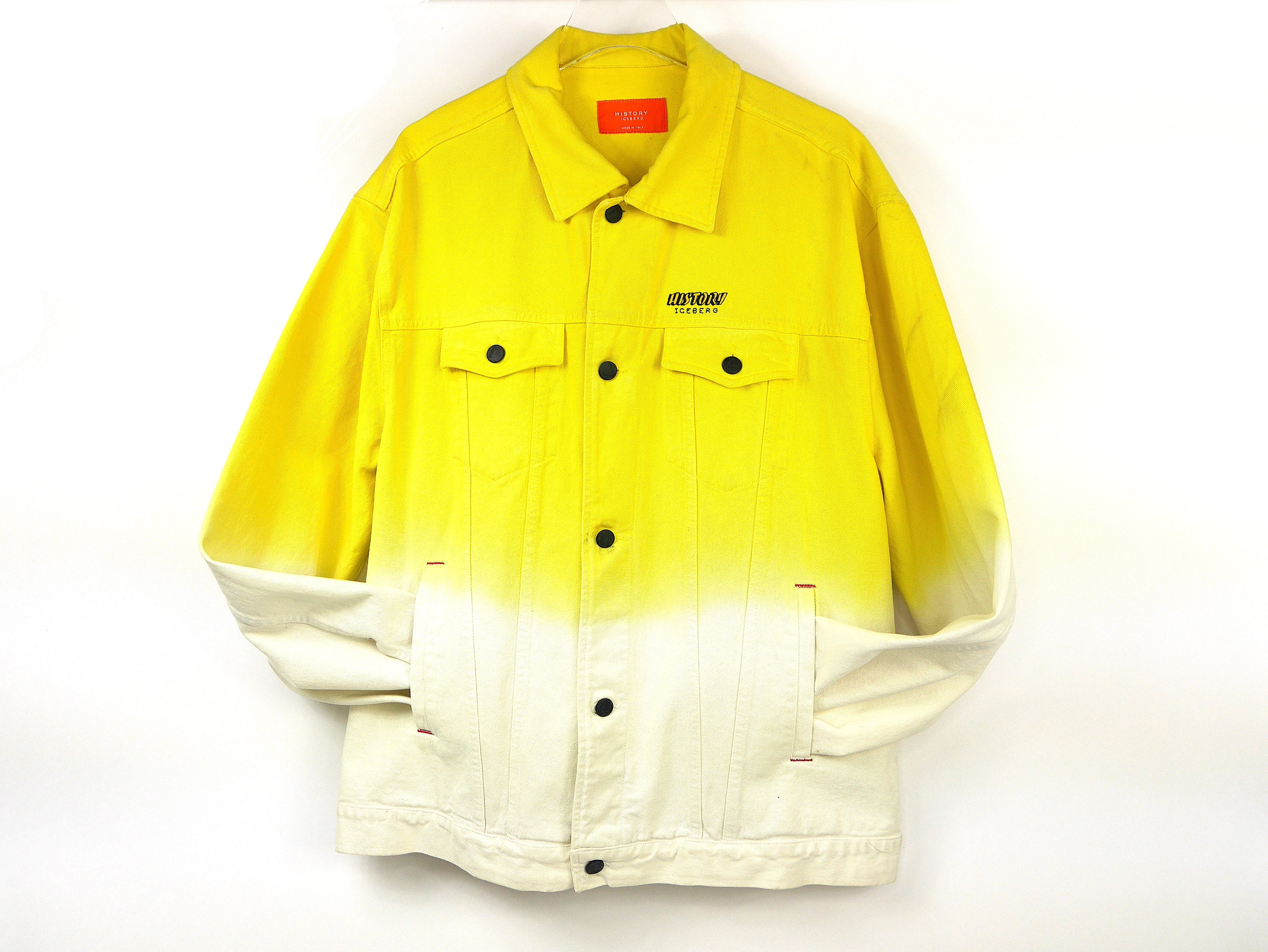 Iceberg History Denim Jacket Speedy Gonzales Embroidered Ombré | Etsy