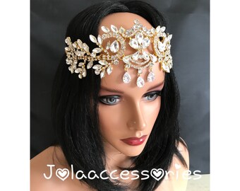 Bridal Forehead Band | Etsy