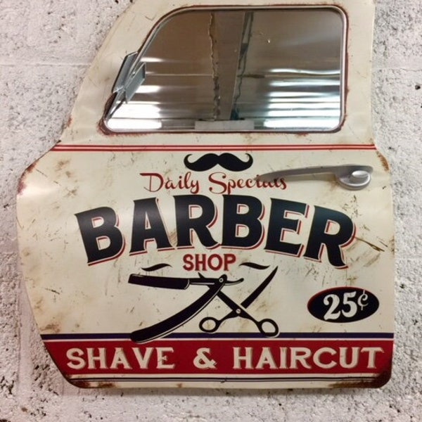 Barber's Mirror - Etsy