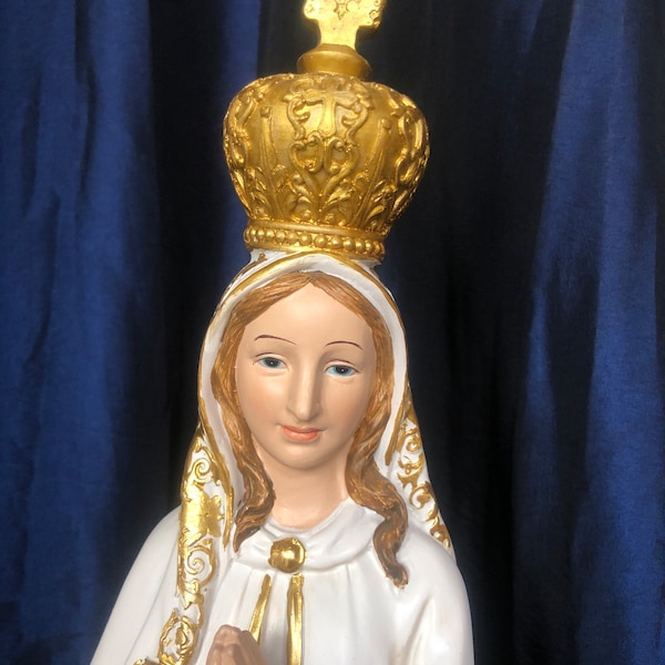 Our Lady of Fatima Large Statue - Etsy