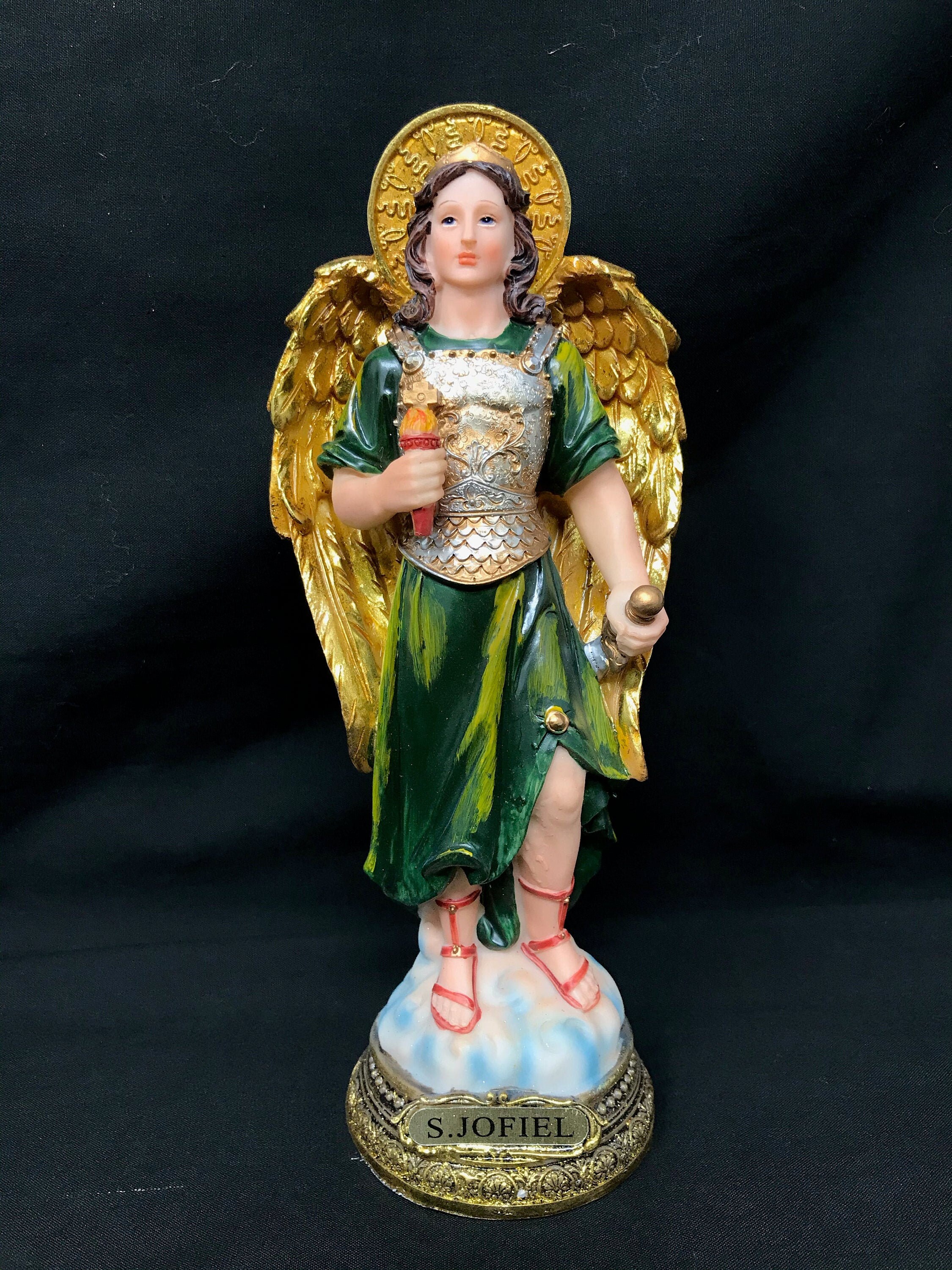 Archangel Jophiel Statue Religious Figurine Sculpture Jofiel | Etsy