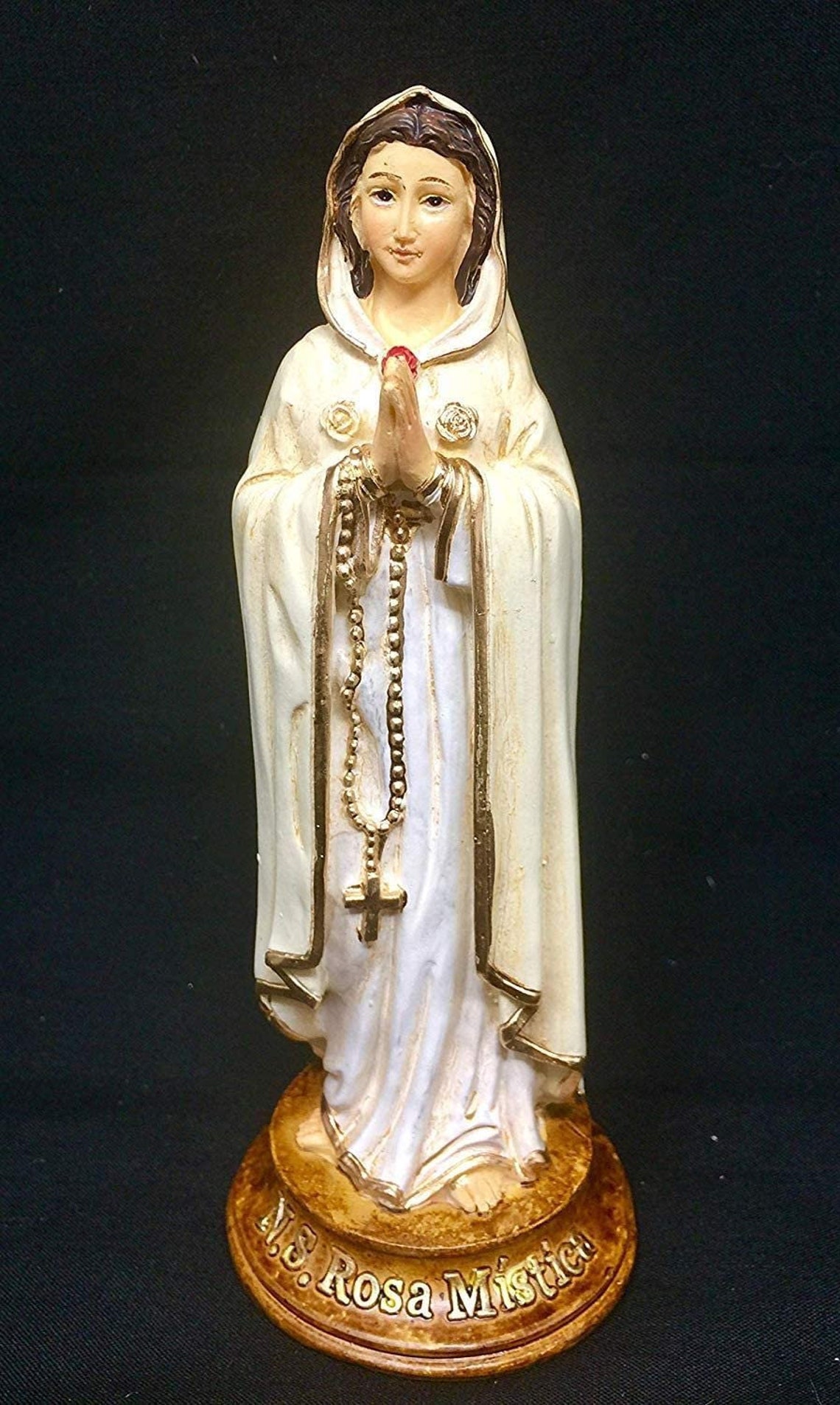 Rosa Mystica Mystic Rose Statue Mary Catholic Marian Sculpture | Etsy