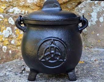 Large Cast Iron Cauldron - Etsy